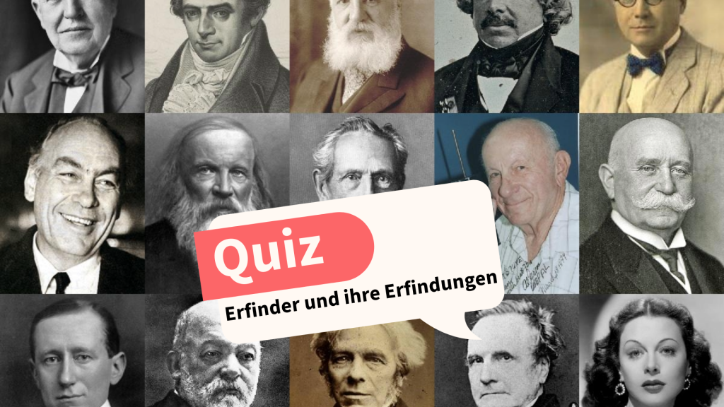 Quiz über Erfinder und ihre Erfindungen: Teste dein Wissen! - Quiz Meister